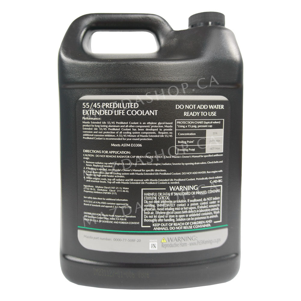 Coolant, Extended Life (FL-22) | Mazda - MazdaShop | Genuine Mazda ...