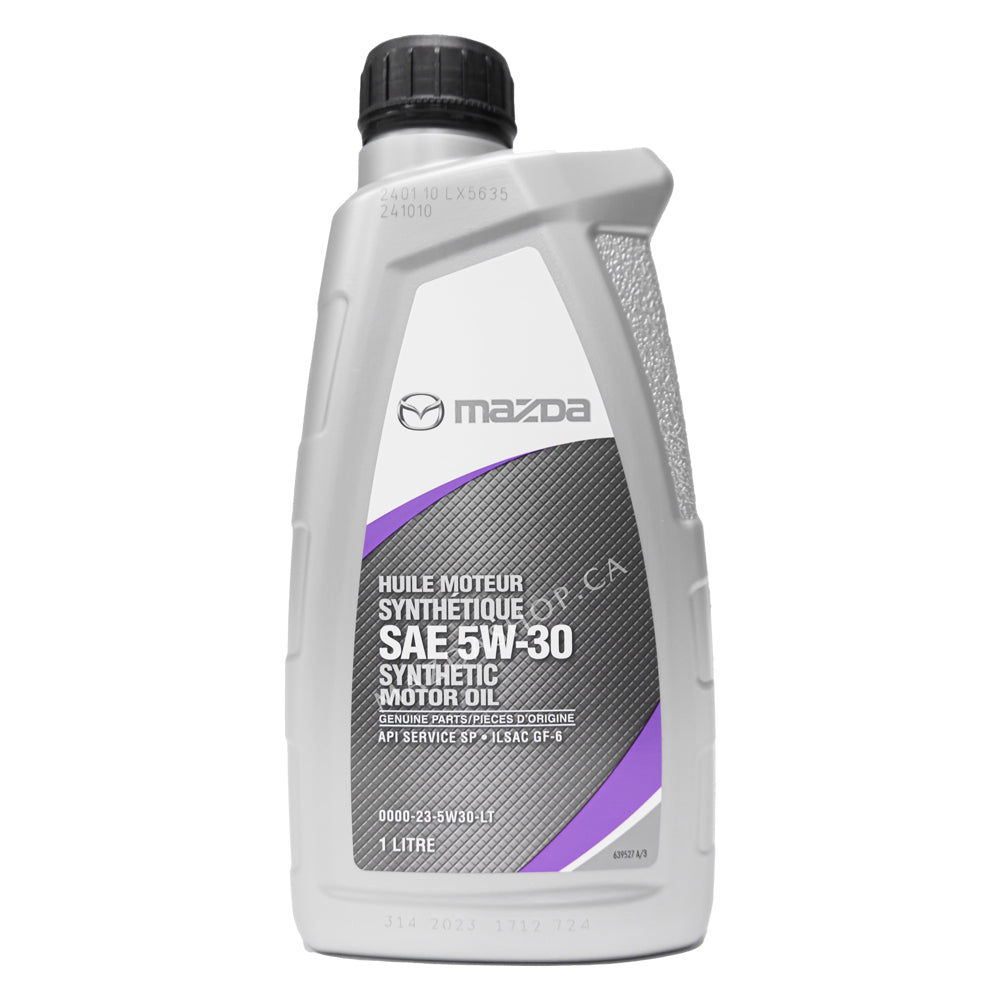 Engine Oil, Full Synthetic | Mazda (SAE 5W-30) - MazdaShop | Genuine ...