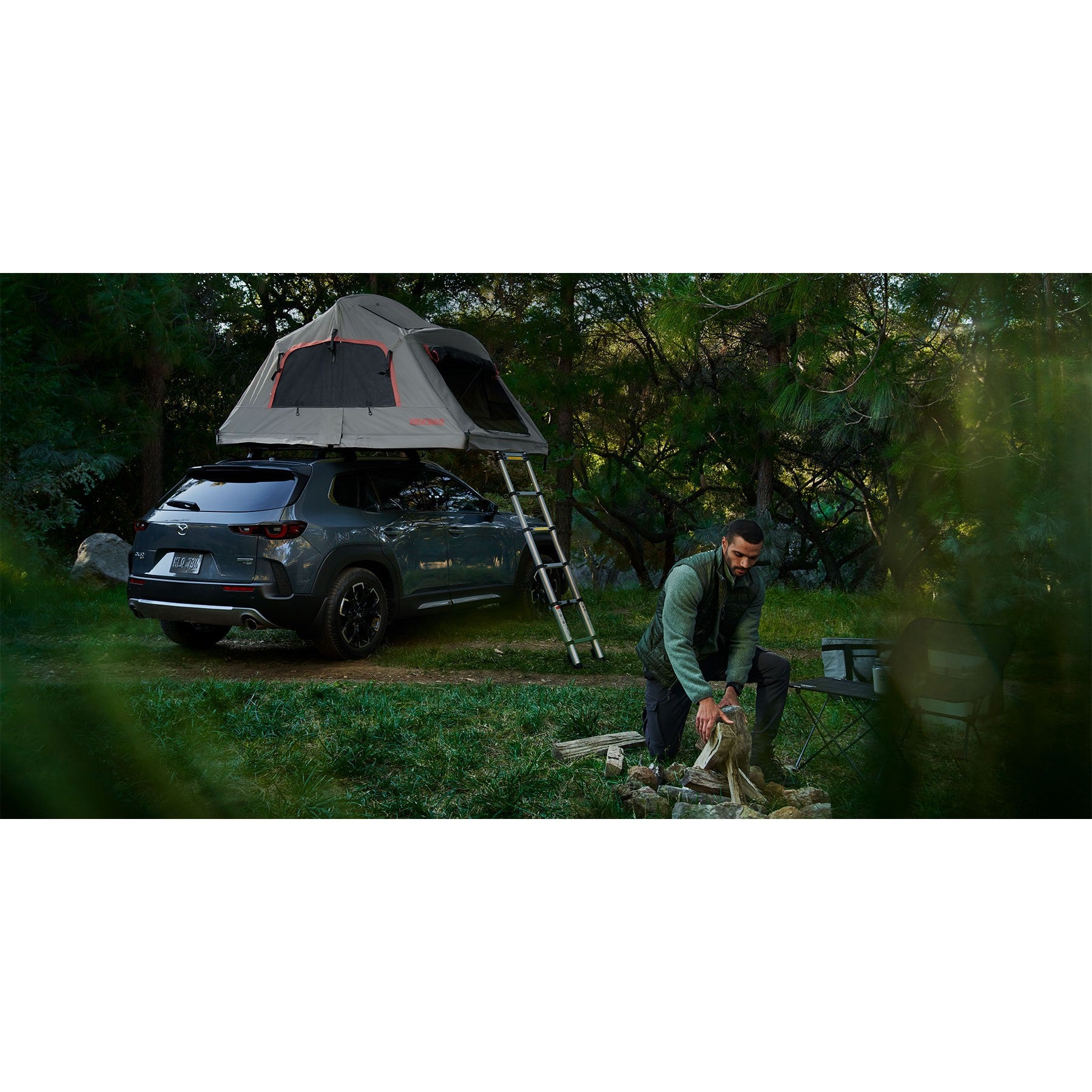 Roof Rack System: Crossbars | Mazda CX-50 (2023-2026) - MazdaShop ...