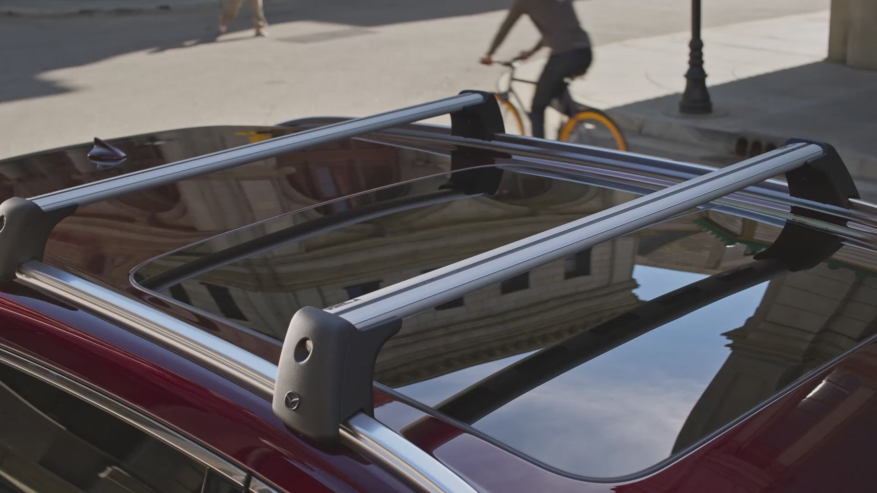 Roof Rack System: Crossbars | Mazda CX-70 (2025-2026) & CX-90 (2024-20 ...