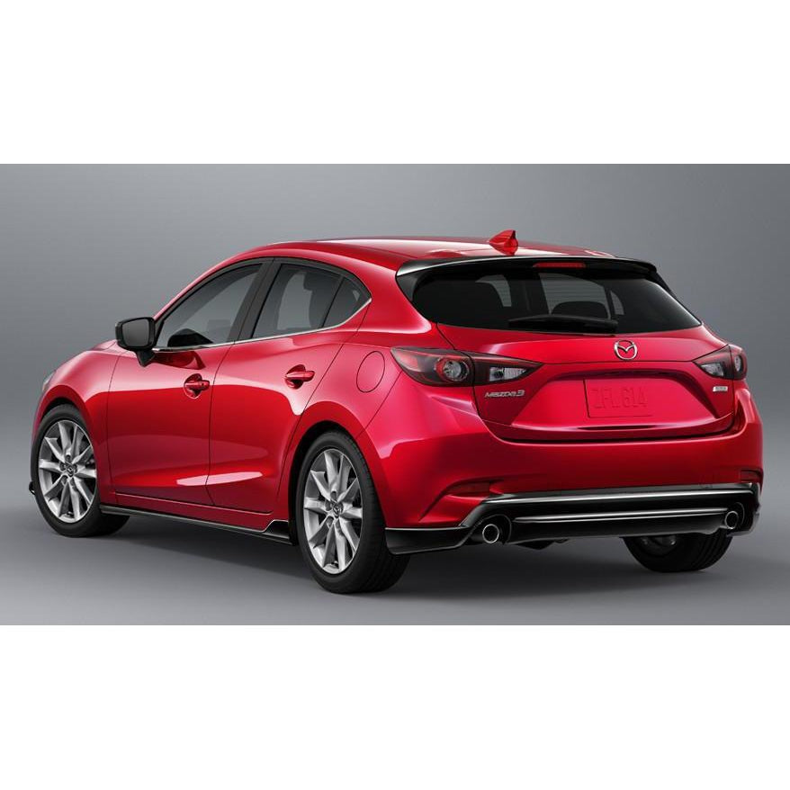 Aero Kit - Full Package (Jet Black & Silver) | Mazda3 Hatchback (2017 ...
