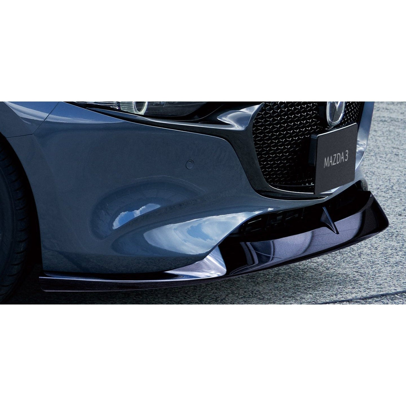 Aero Kit [SIGNATURE STYLE]: Front Under Spoiler (Brilliant Black) | Ma ...
