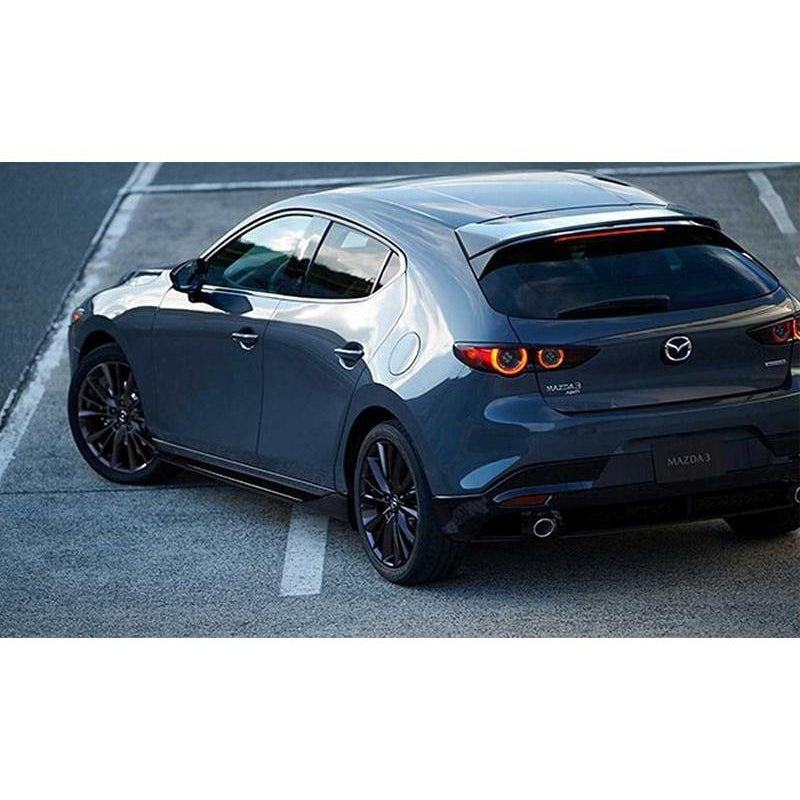 Aero Kit [SIGNATURE STYLE]: Rear Under Spoiler (Brilliant Black) | Maz ...