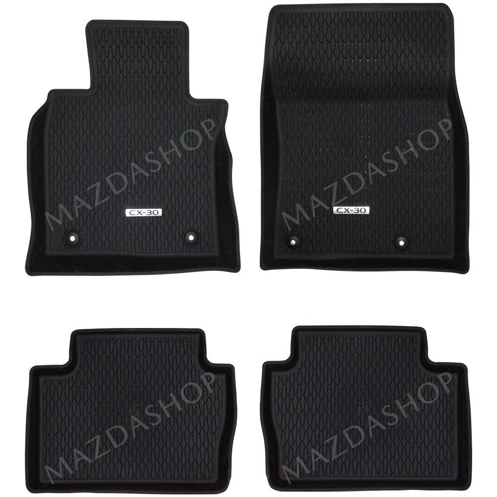 All-Weather Floor Mats (High-Wall) | Mazda CX-30 (2020-2025 ...