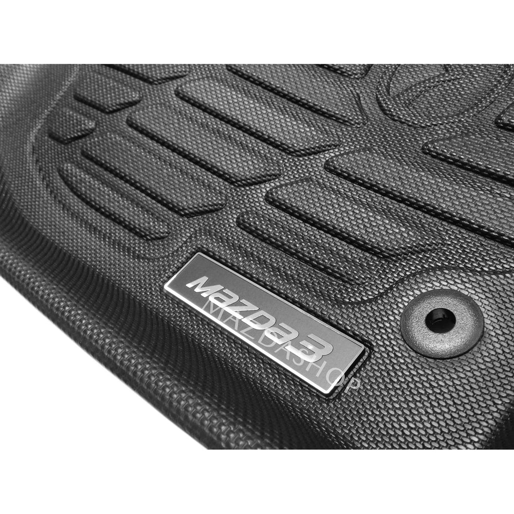Floor Liners (Front & Rear) - Premium Line | Mazda3 Sedan & Hatchback ...