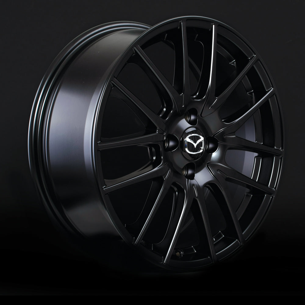 Mazda M009 Alloy Wheel (Matte Black) — 17" - MazdaShop | Genuine Mazda ...