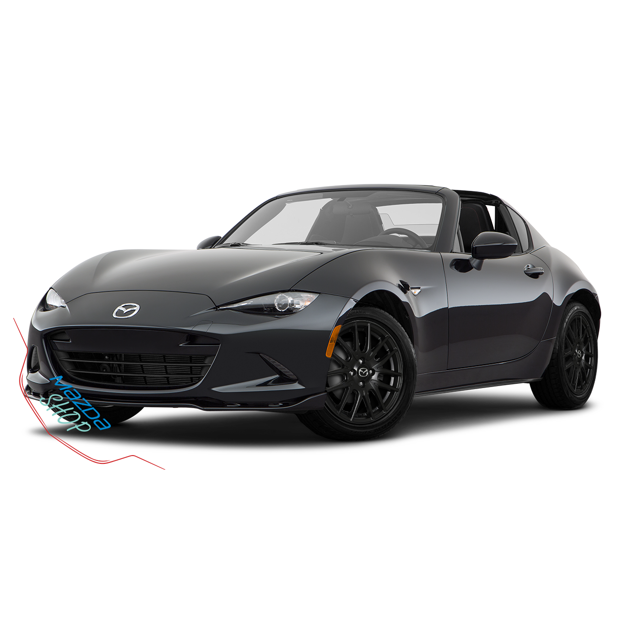 Mazda M009 Alloy Wheel (Matte Black) — 17" - MazdaShop | Genuine Mazda ...