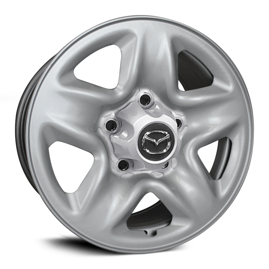 Mazda OEM Steel Wheel (Silver) | 17" - MazdaShop | Genuine Mazda Parts ...