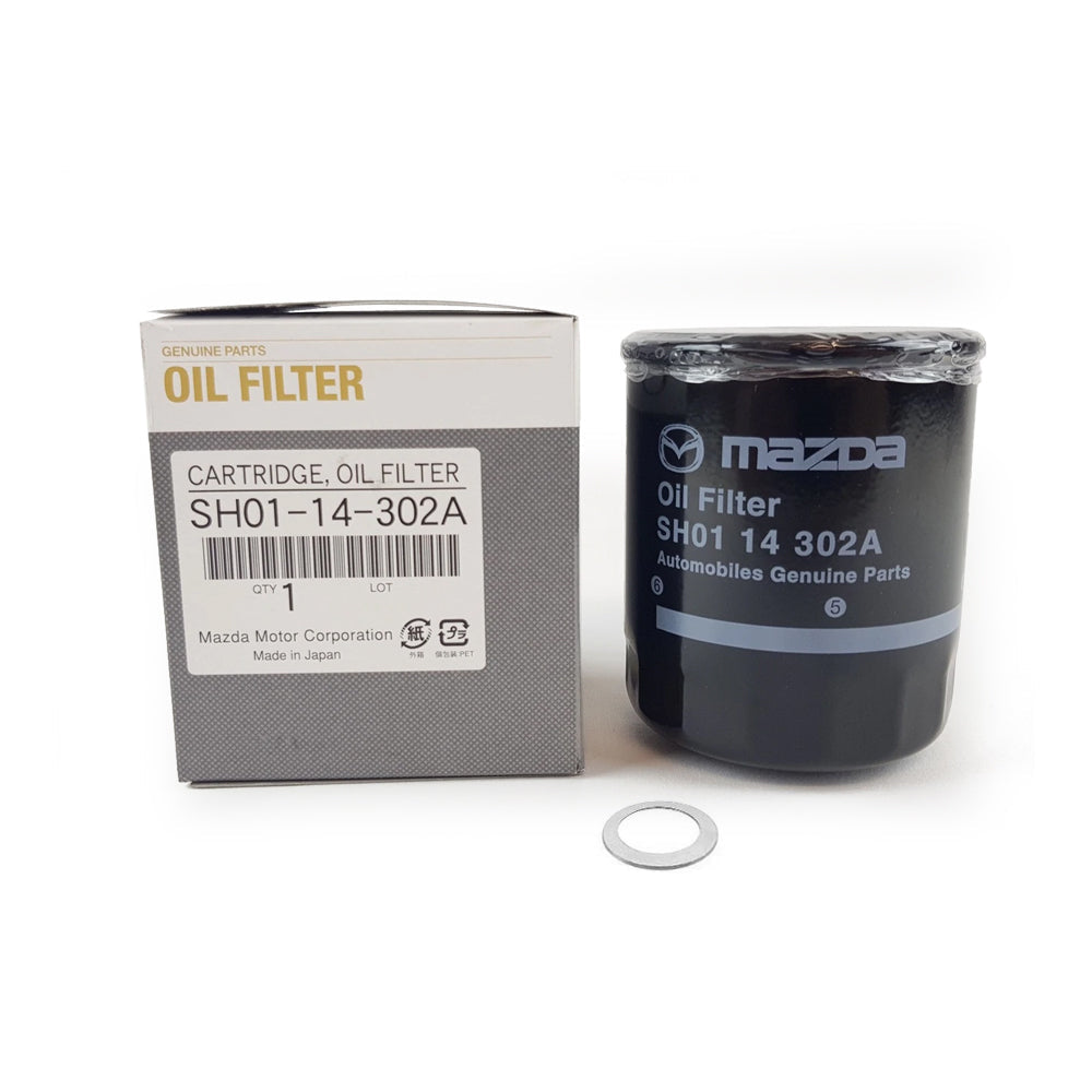 Mazda Original Engine Oil Filter & Gasket Replacement | Mazda MX-5 (19 ...