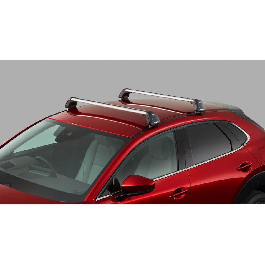 Roof Rack System: Crossbars & Roof Mouldings | Mazda CX-30 (2020-2025 ...