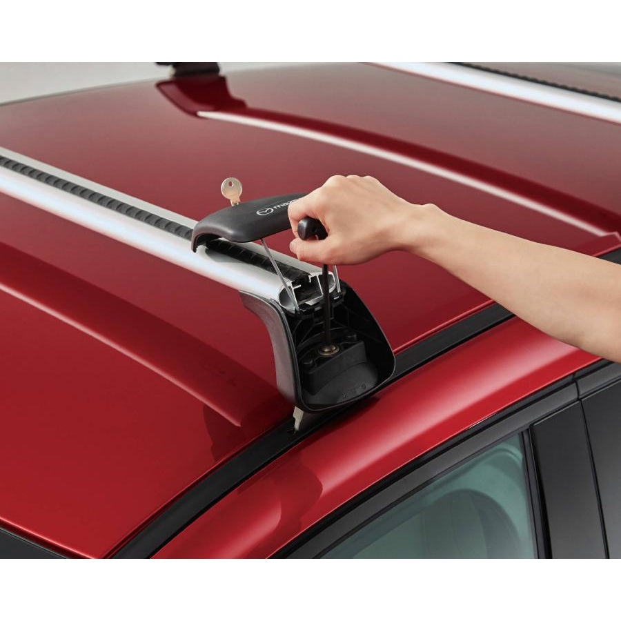 Roof Rack System: Crossbars & Roof Mouldings | Mazda CX-30 (2020-2025 ...